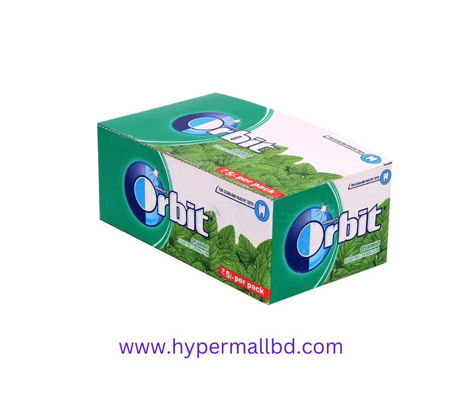 Buy Orbit Chewing Gum Mango Flavor Sugar Free 1 Box 32 Packet 140gm ...